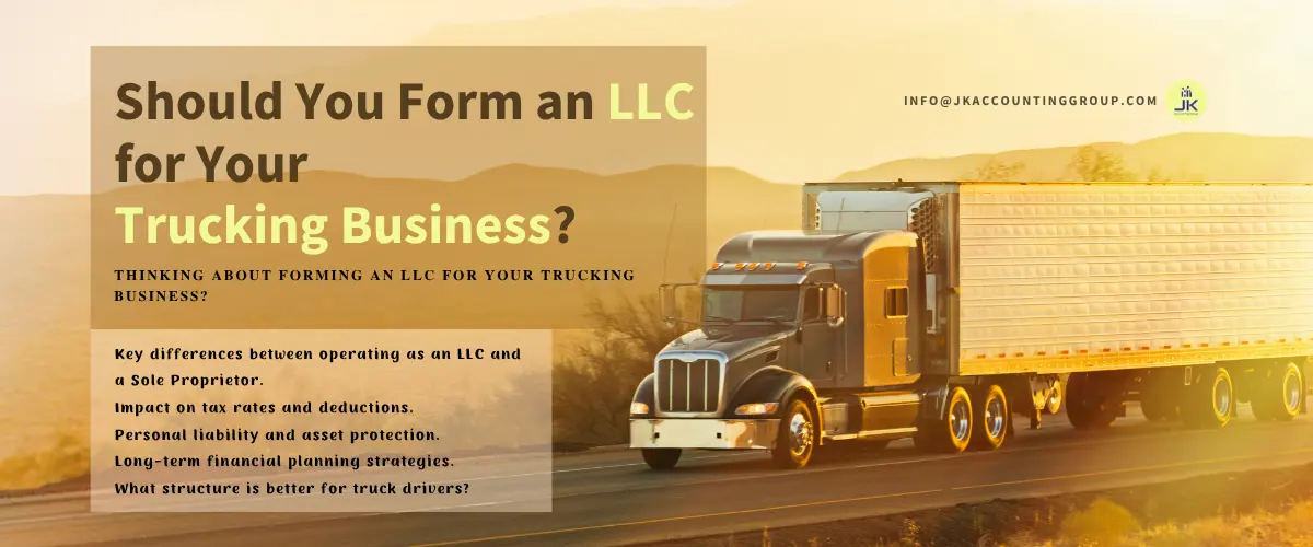 Should You Form an LLC for Your Trucking Business? Legal Protection ...